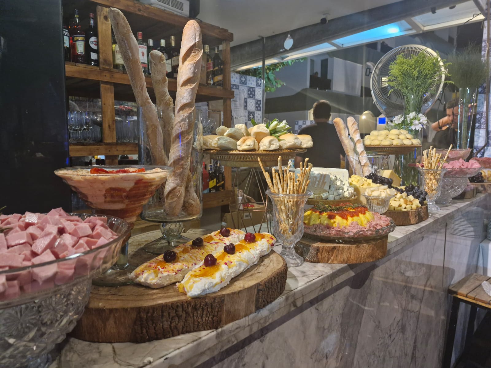 Buffet assinado por Gleiciane Ramos foi um dos destaques do réveillon ...